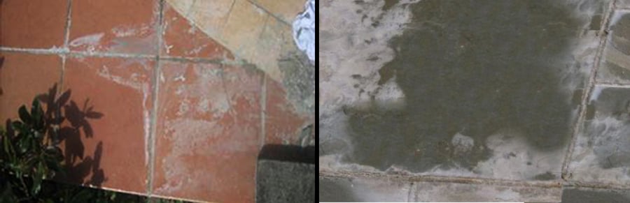 Efflorescence: The Browning of Tile & Grout Cleaning