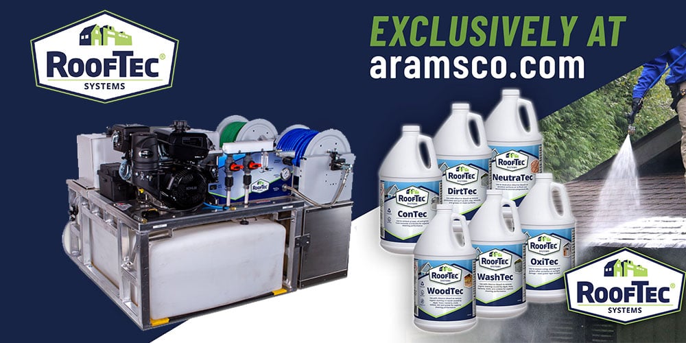 RoofTec® XCS 500 Exterior Cleaning System: Diversify Your Business and ...