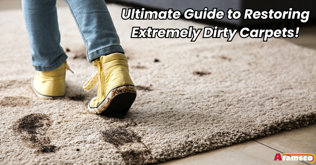 Ultimate Guide to Restoring Extremely Dirty Carpets!